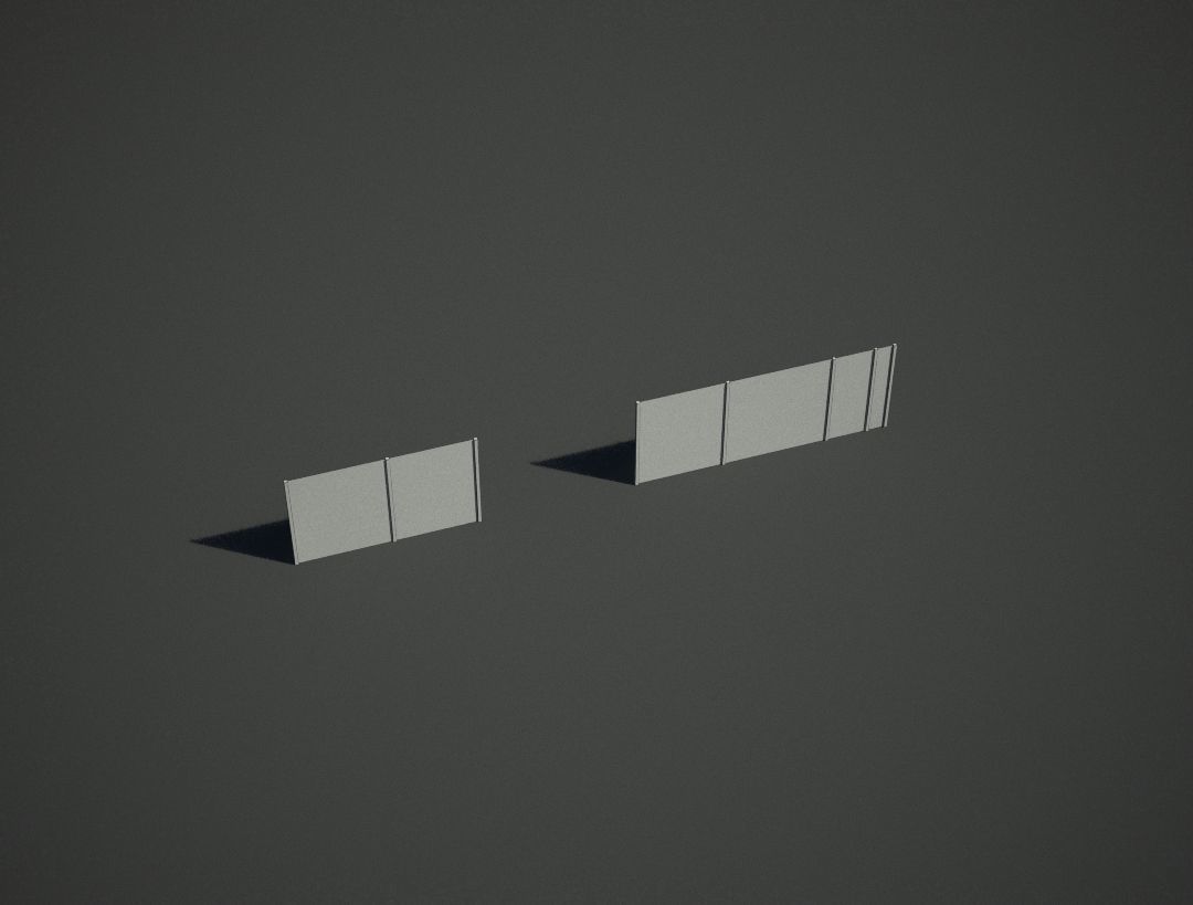 3D model Metal mesh gates or fence VR / AR / low-poly | CGTrader