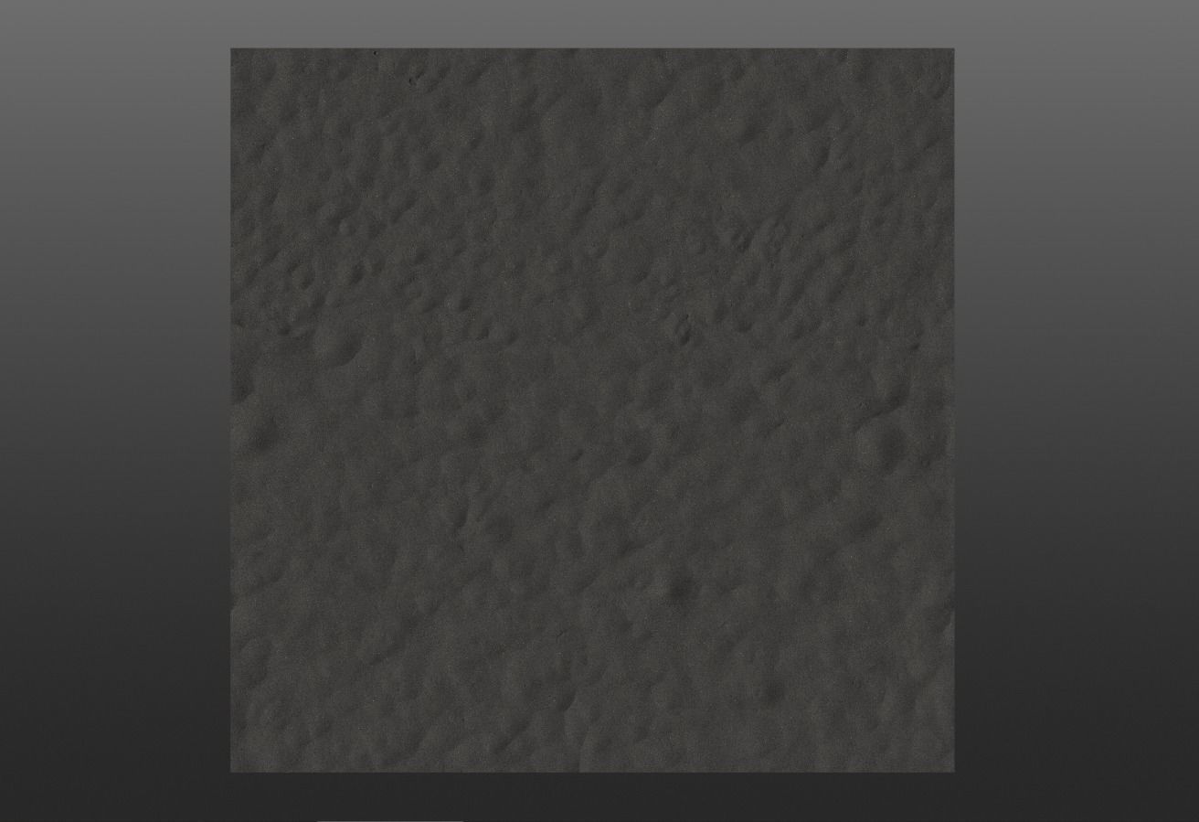 Seamless Trampled Black Sand Texture | CGTrader