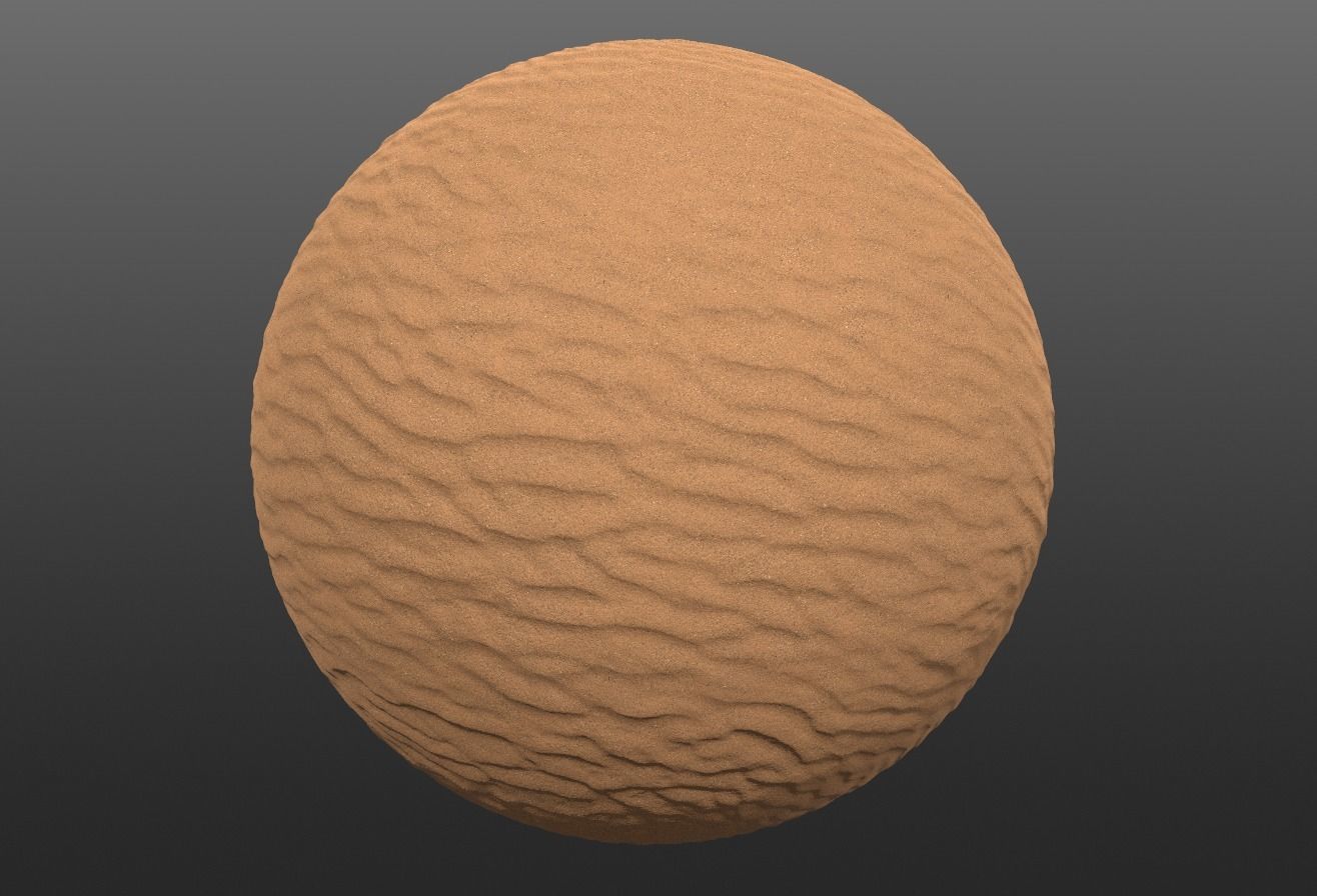 Seamless Rippled Desert Sand Texture | CGTrader