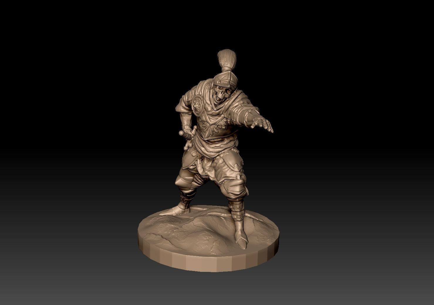 Skeleton Knight 3D model 3D printable | CGTrader