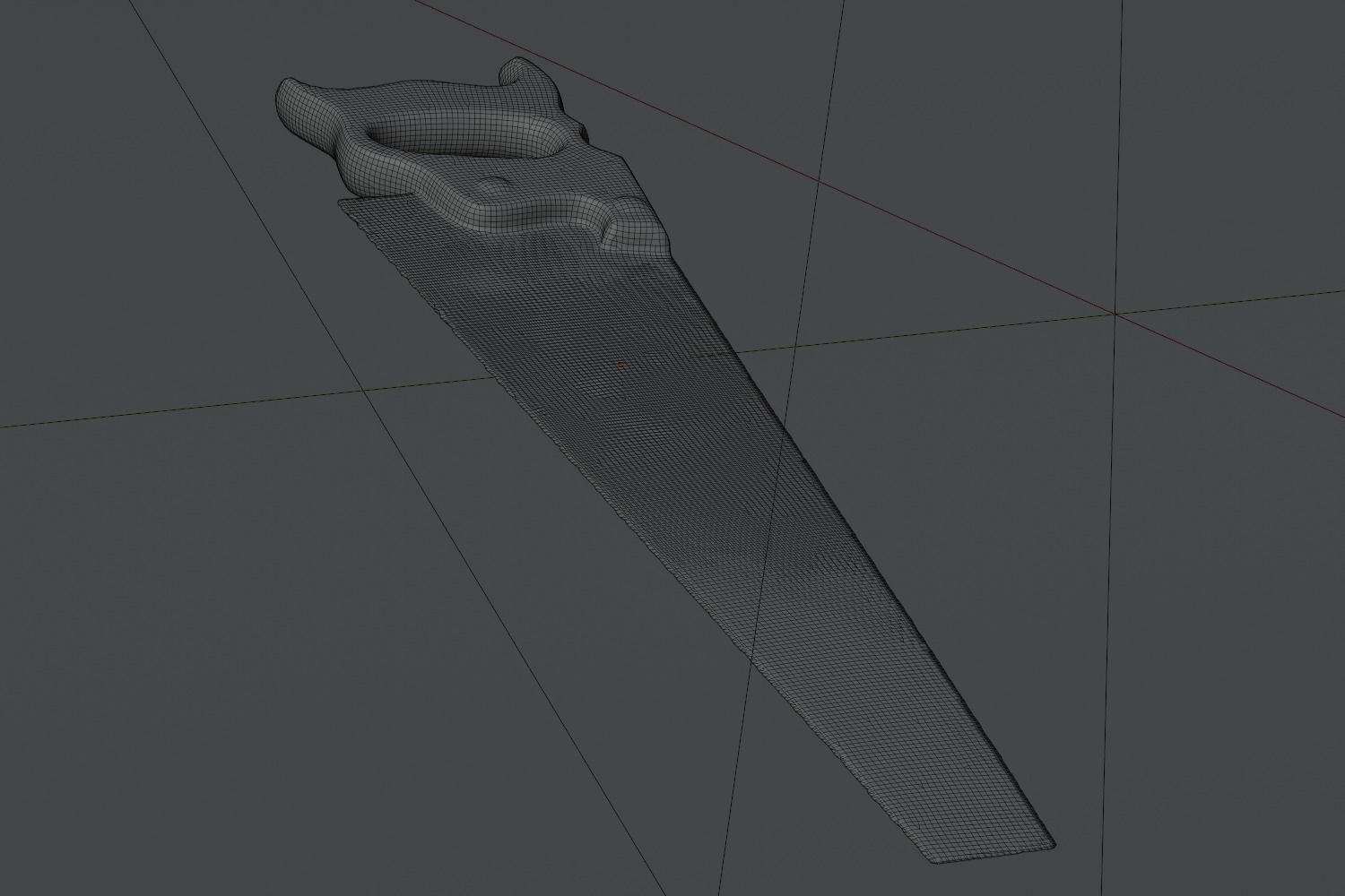 3D model Rusty Tool Panel Saw 3D scan PBR 4K textures VR / AR / low ...