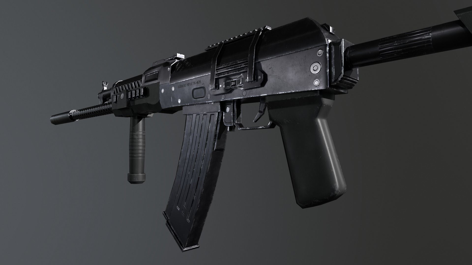 3D model Modified AK VR / AR / low-poly | CGTrader