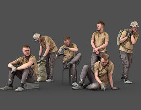 Worker 3D Models | CGTrader