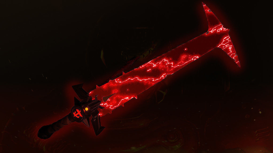 DOOM Eternal Crucible Sword 3D model animated rigged | CGTrader