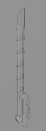 DOOM Eternal Crucible Sword 3D model animated rigged | CGTrader