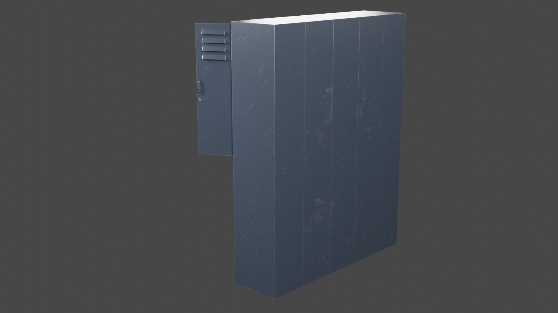 3D model Locker set of lockers VR / AR / low-poly | CGTrader