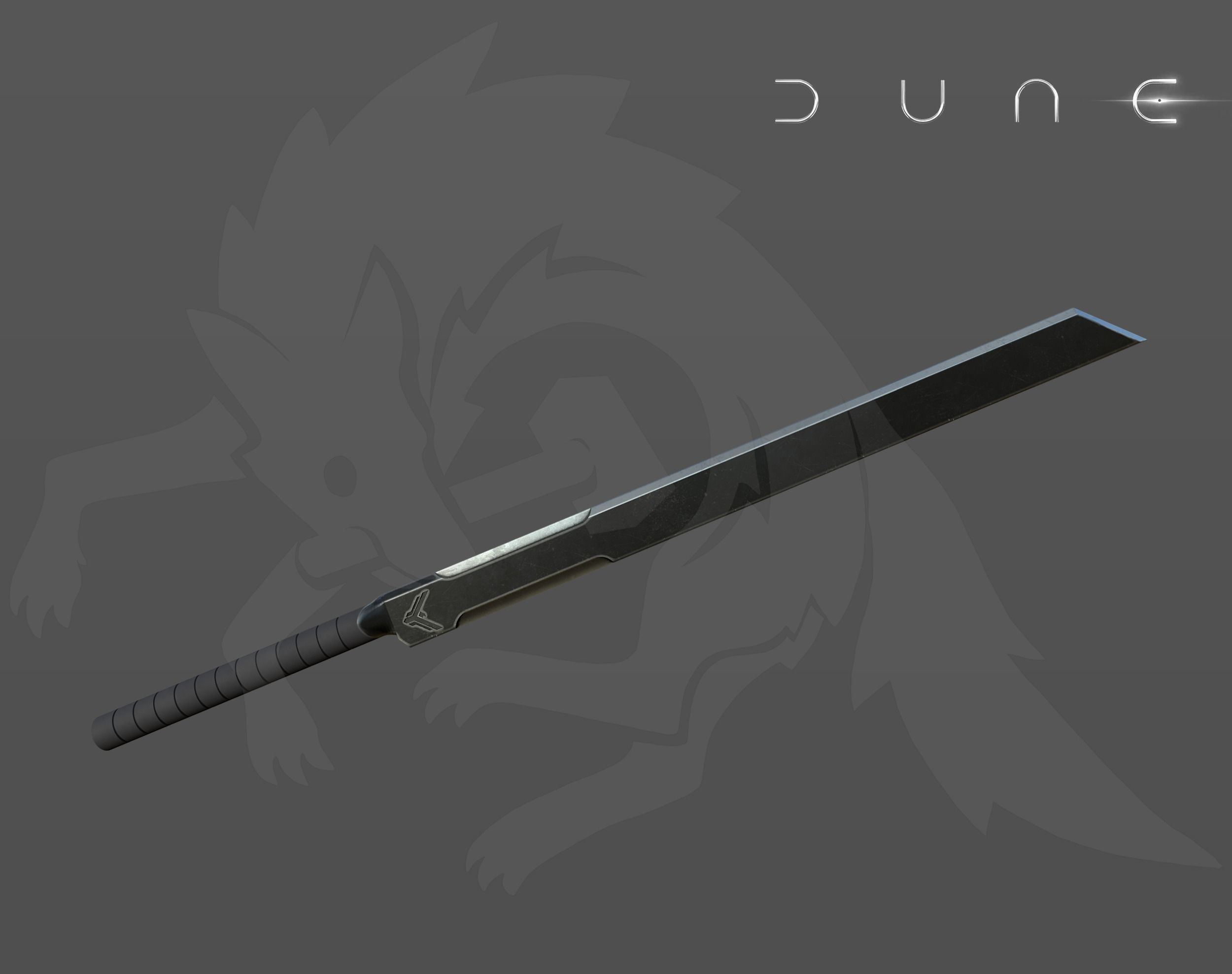 DUNE MOVIE 2021 SWORD OF DUNCAN IDAHO 3D MODEL FOR COSPLAY 3D model 3D ...