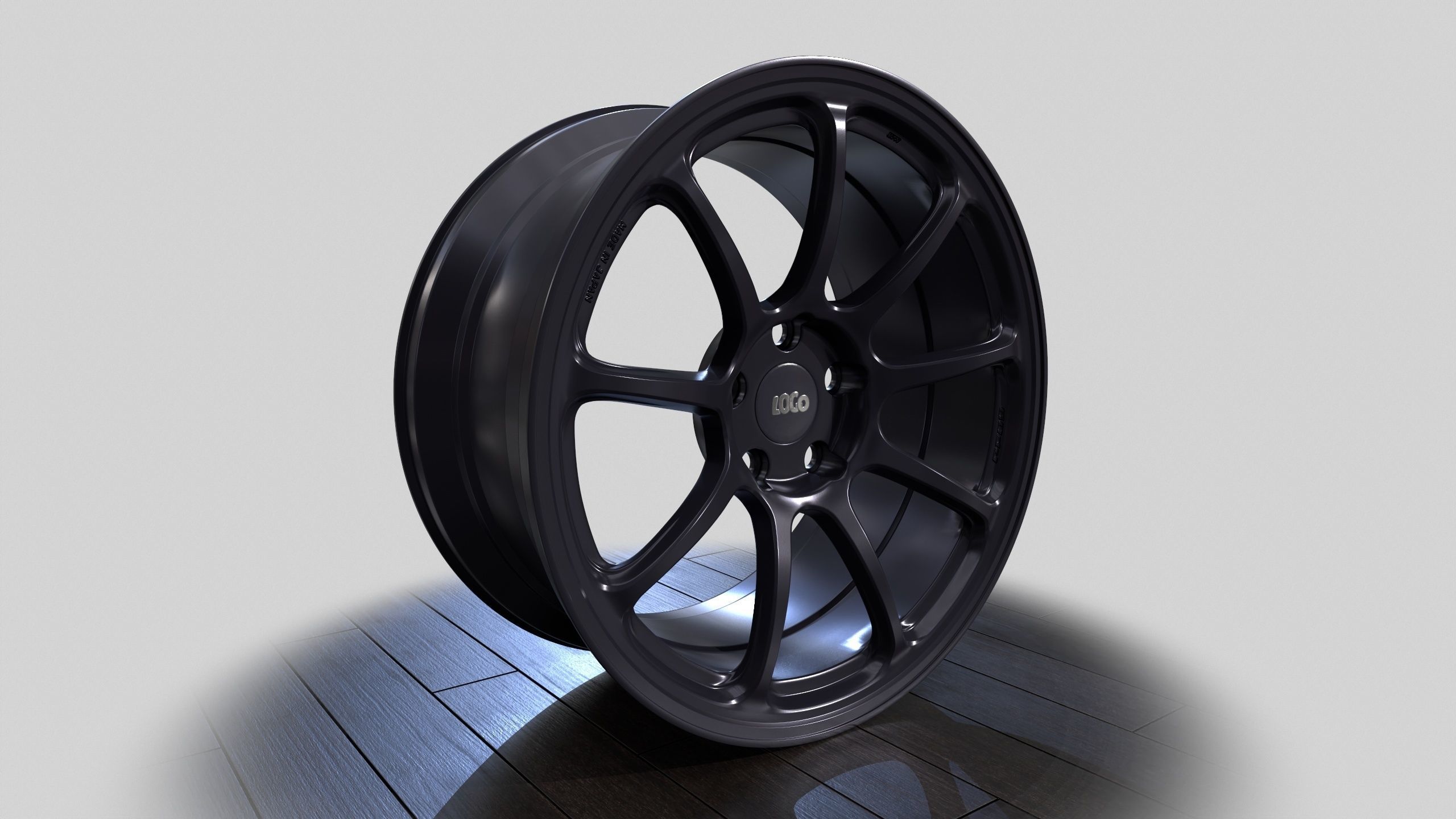 3D model Enkei RF09 VR / AR / low-poly | CGTrader