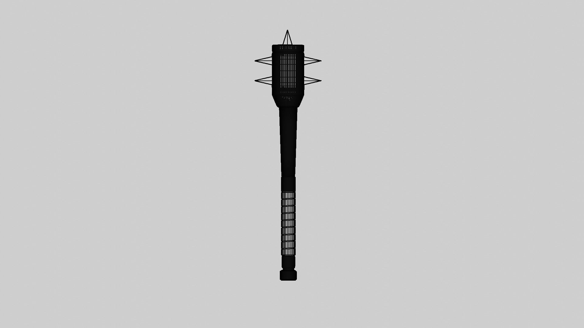 3D model Battle mace - rust edition VR / AR / low-poly | CGTrader