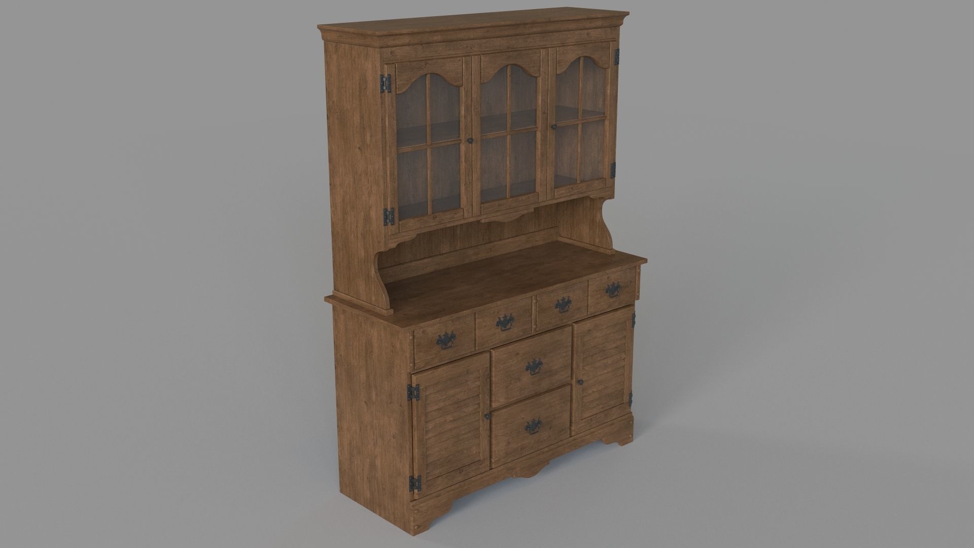 Vintage Buffet 3D model | CGTrader