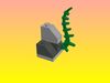 Lego Seaweed Model 8073 free 3D model | CGTrader