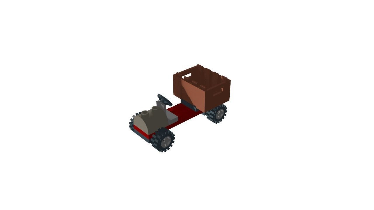 Lego Archaeologists car Model 5913 free 3D model | CGTrader