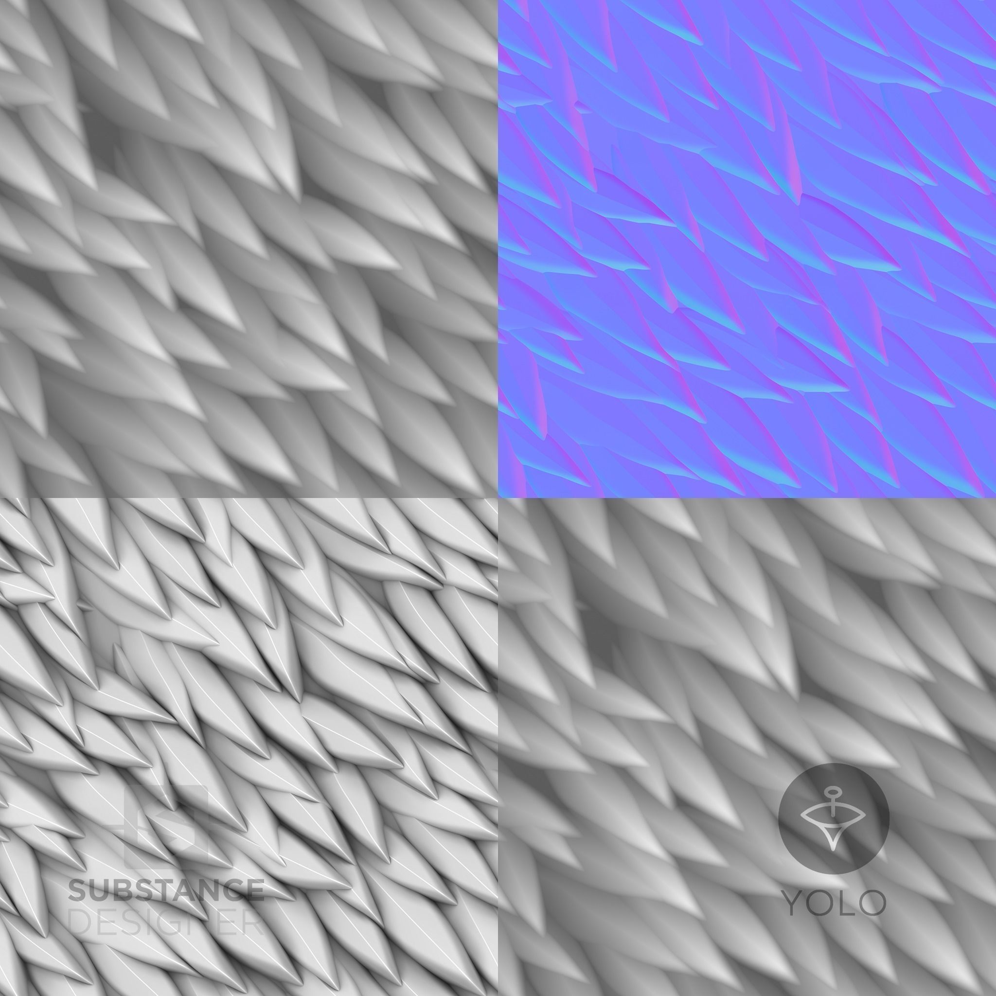 Stylized Fur Material Pack 2K Texture | CGTrader