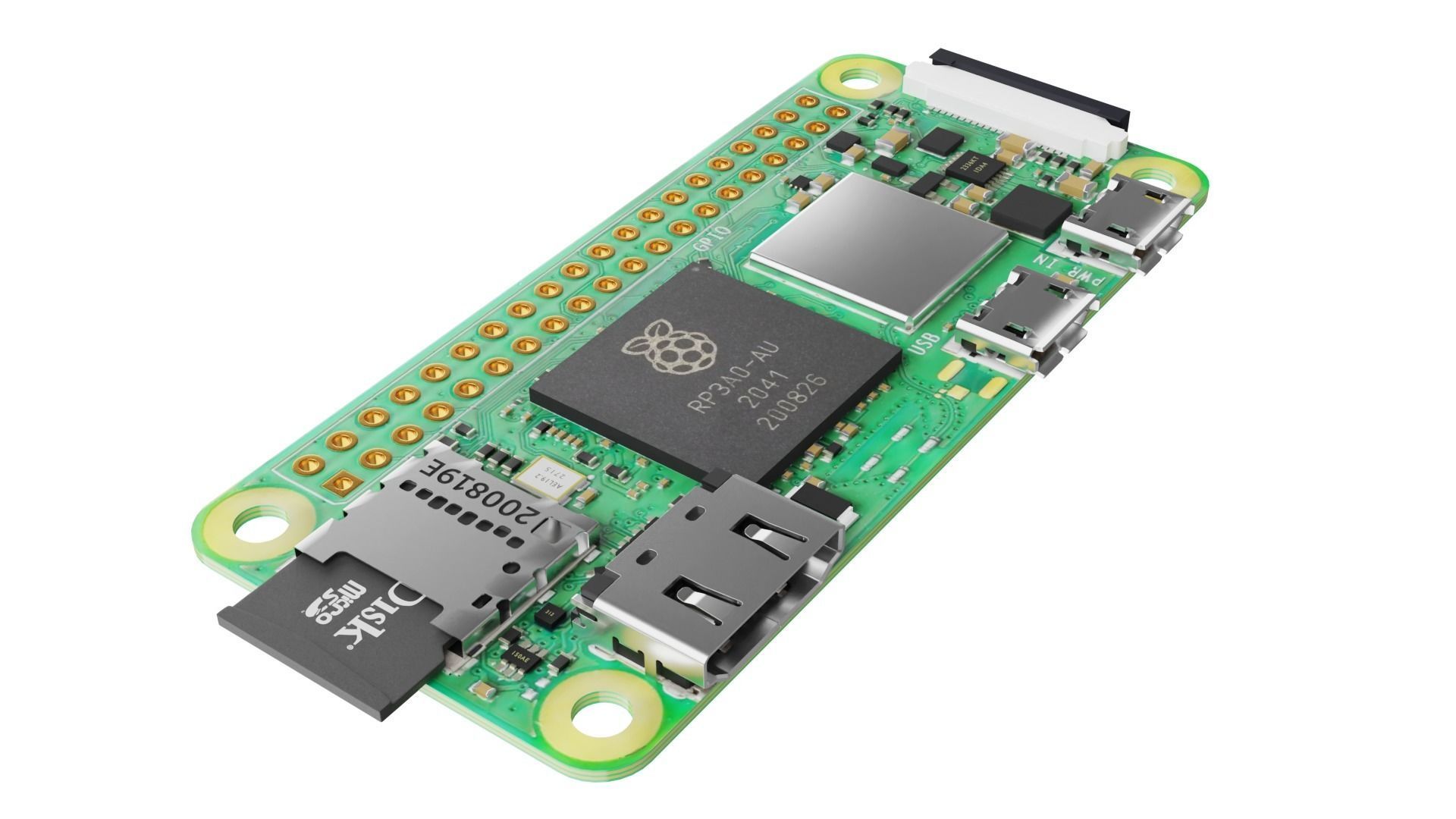 3D model Raspberry pi zero w two VR / AR / low-poly | CGTrader