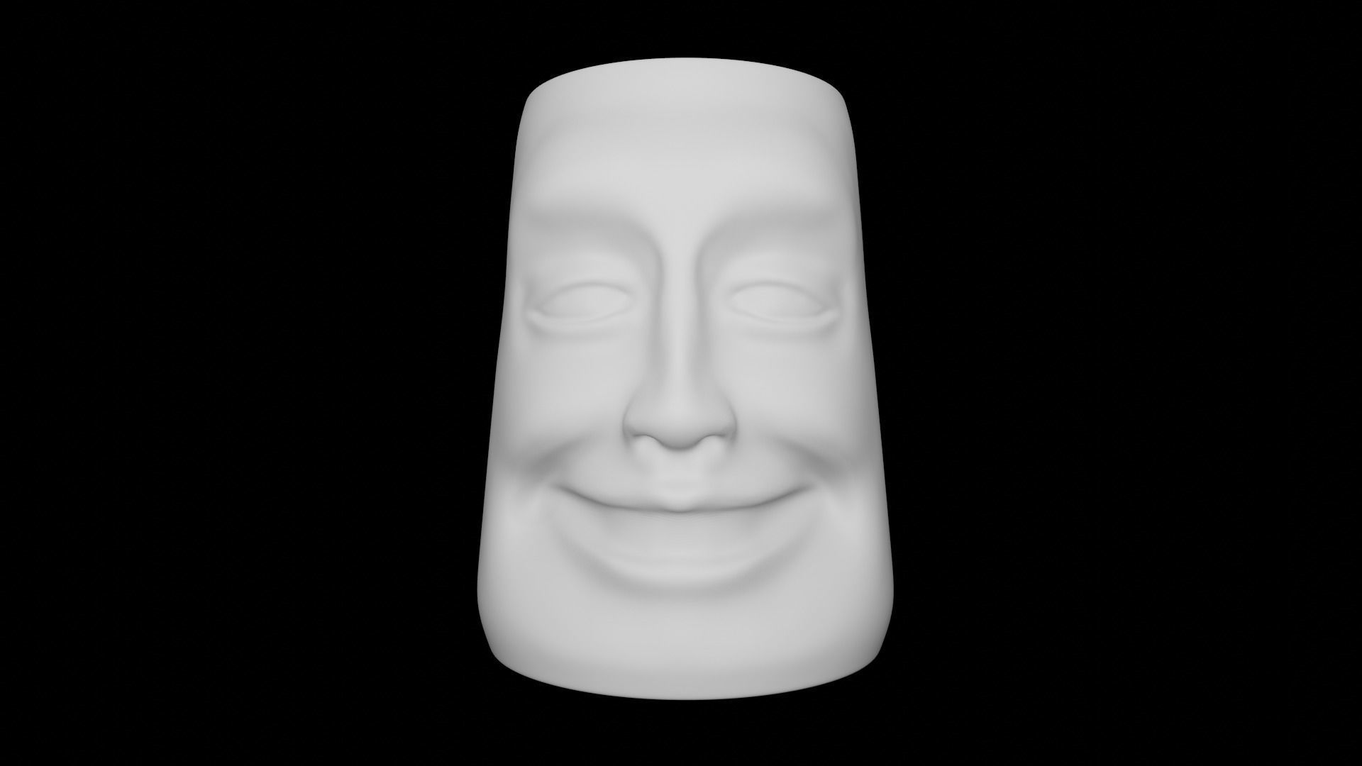 Face Vases 3D model 3D printable | CGTrader