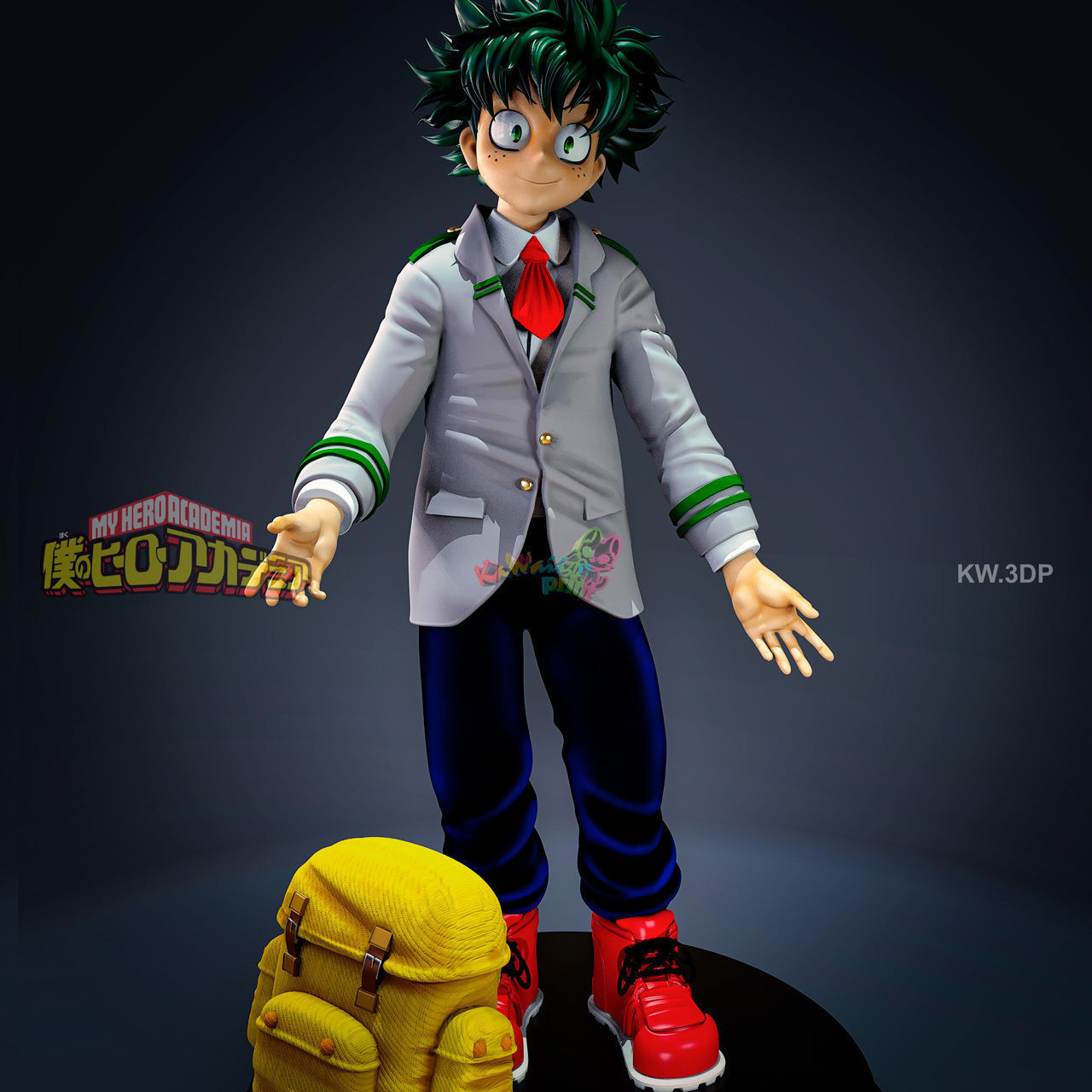IZUKU MIDORIYA MY HERO ACADEMIA 3D model 3D printable | CGTrader