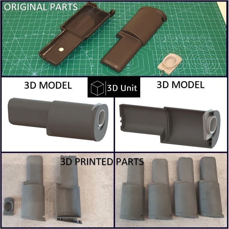 Battery case 3D model 3D model 3D printable | CGTrader