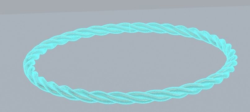 Red Ring Type 2 3D model | CGTrader