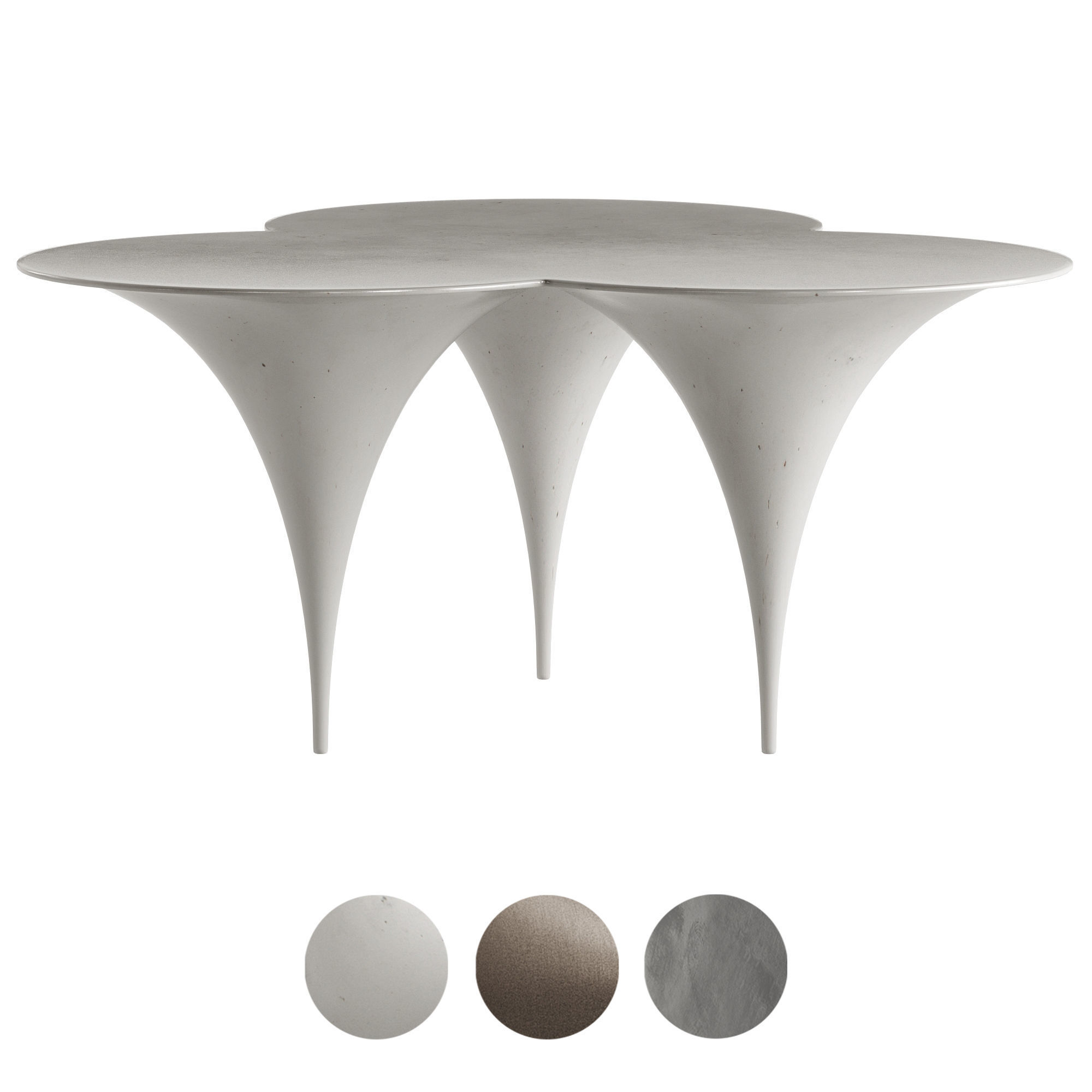 3D model Morotai Coffee Table by Carlo Pessina VR / AR / low-poly ...
