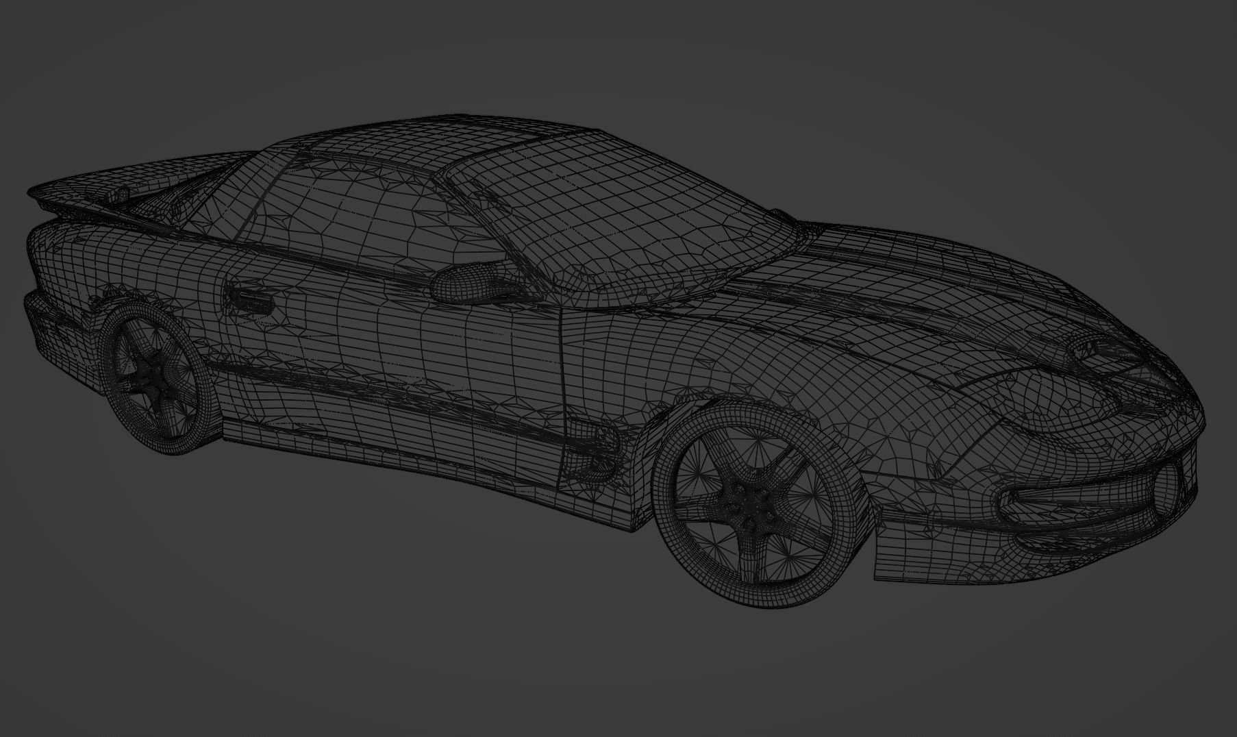 Pontiac Firebird 3D Print Model Ready to Print 3D model 3D printable ...