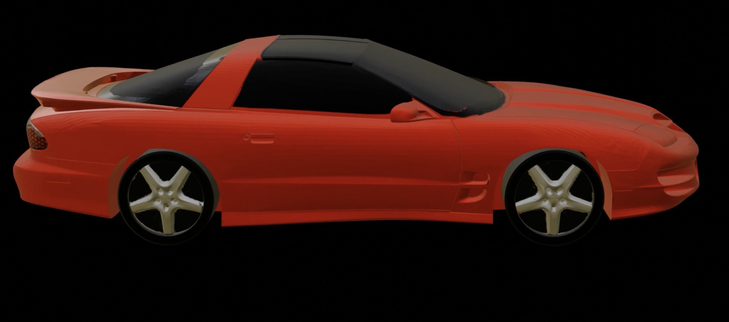 Pontiac Firebird 3D Print Model Ready to Print 3D model 3D printable ...