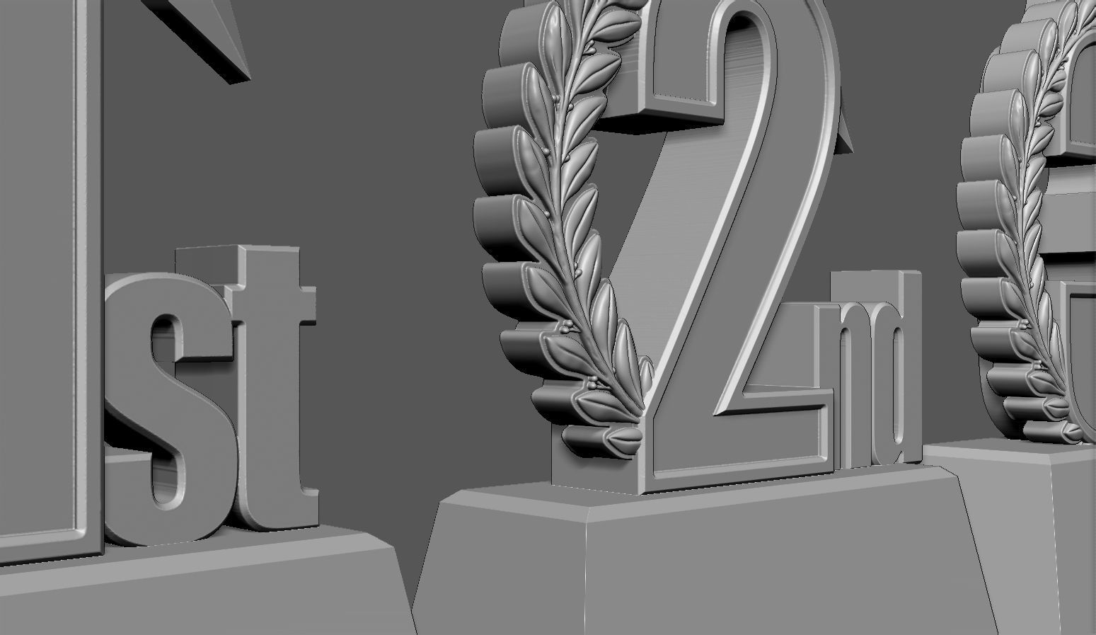 Award Trophy 3D model 3D printable | CGTrader