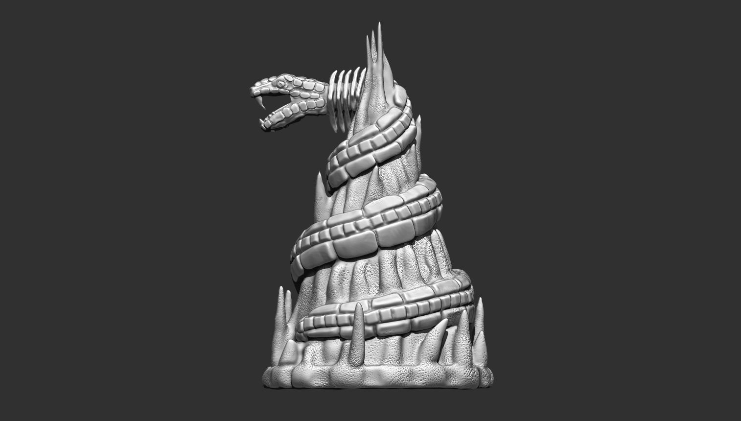 Masters of the Universe Snake Mountain 3D model 3D printable | CGTrader