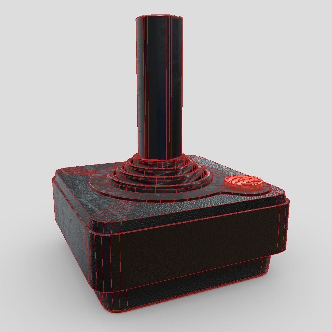 3D model Joystick retro video game console VR / AR / low-poly | CGTrader