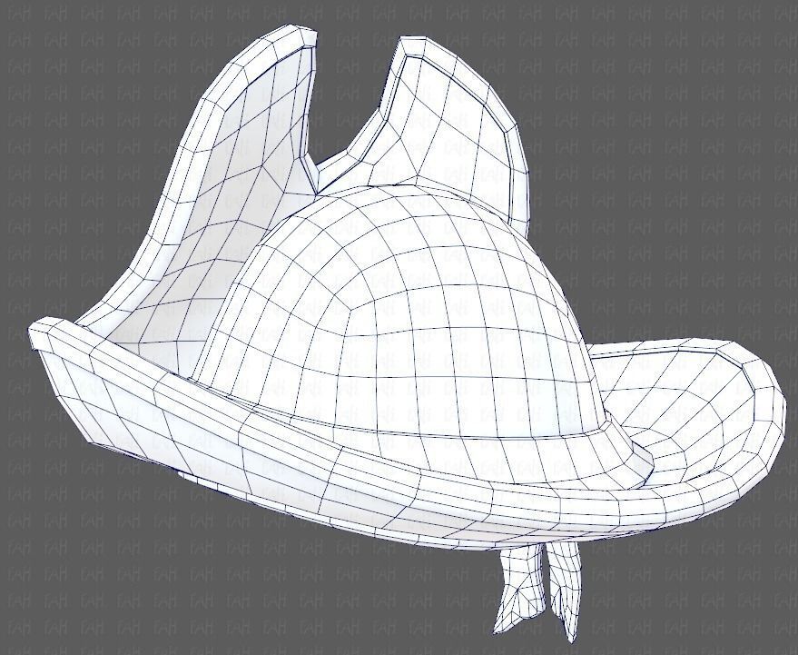 3D model Cap V07 VR / AR / low-poly | CGTrader