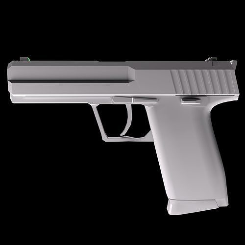 HK USP free VR / AR / low-poly 3D model | CGTrader