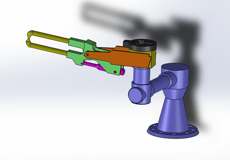 Welder arm free 3D model | CGTrader