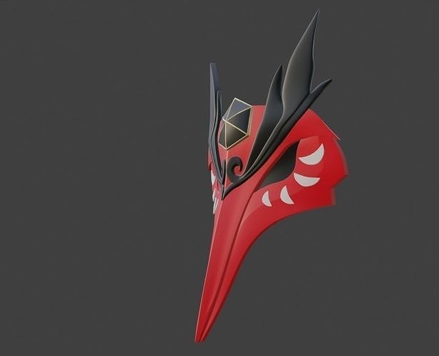 Sara Kujou Geinshin Impact mask 3D model 3D printable | CGTrader