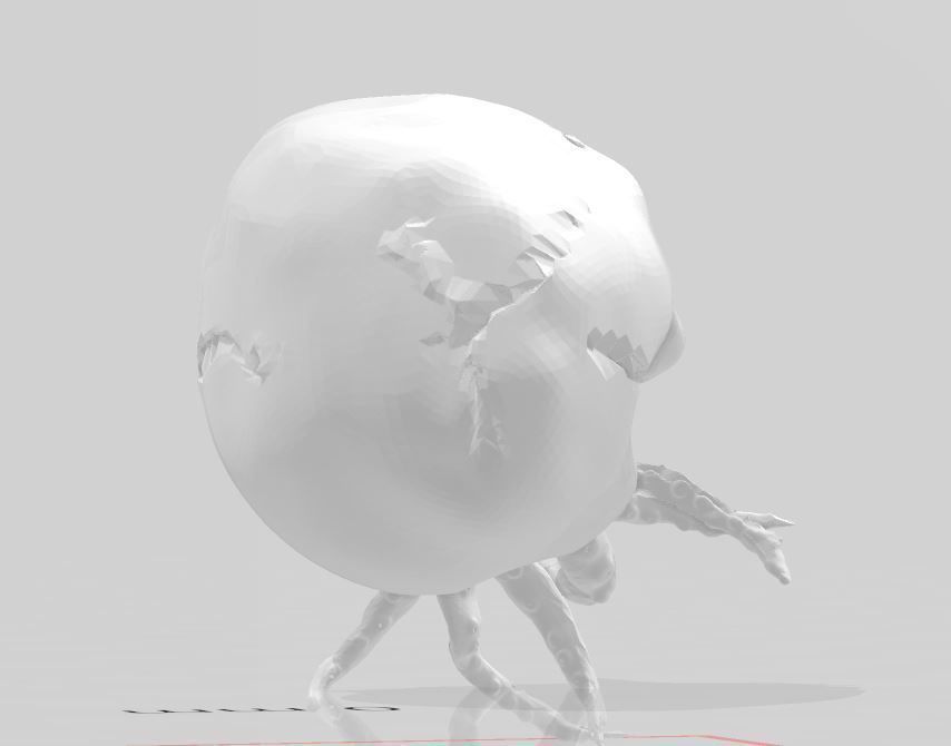 SQUID SKULL 3D model 3D printable | CGTrader