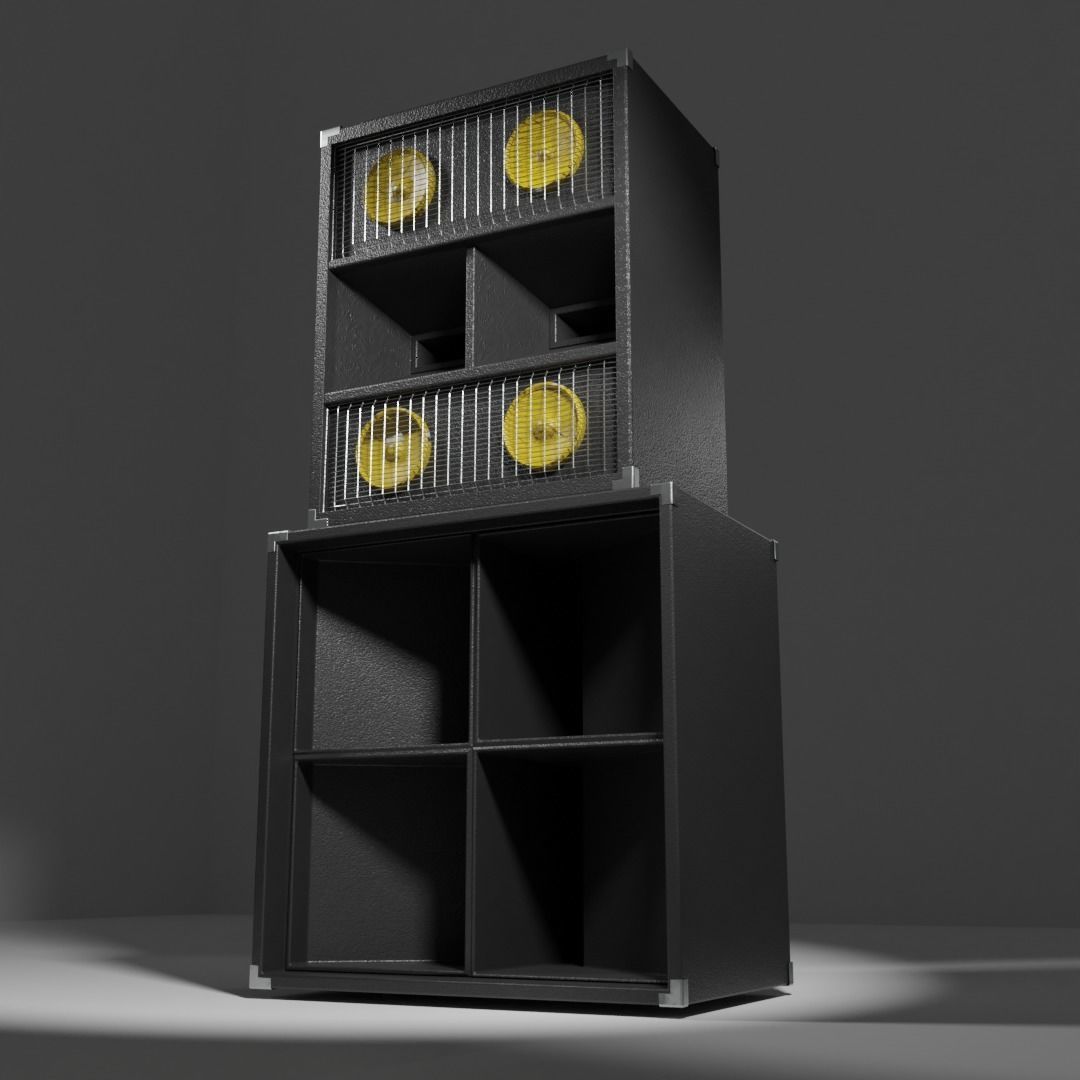 RAVE SPEAKERS 3D model | CGTrader