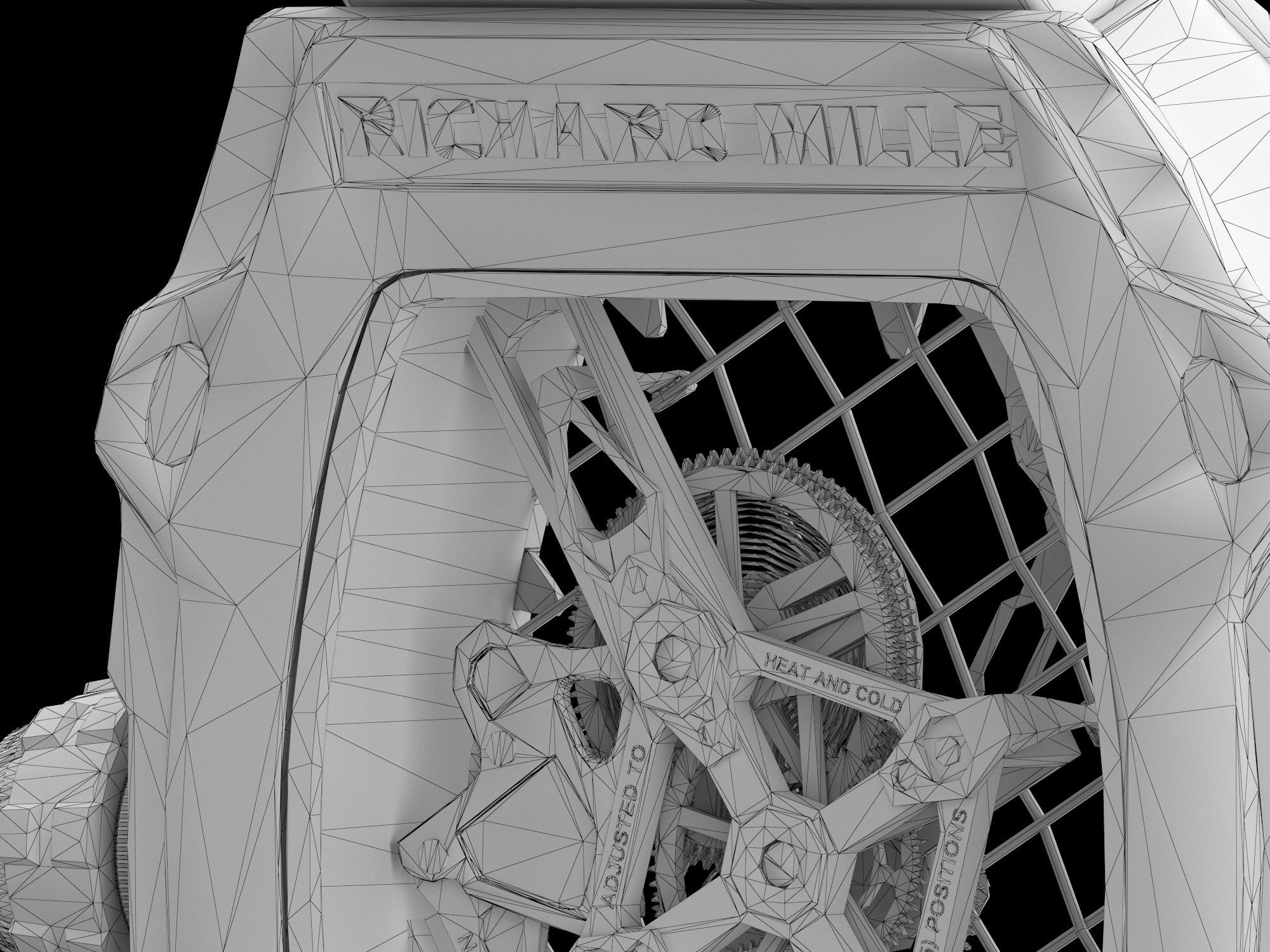 3D model Richard Mille Nadal RM 27-04 LOWPOLY VR / AR / low-poly | CGTrader