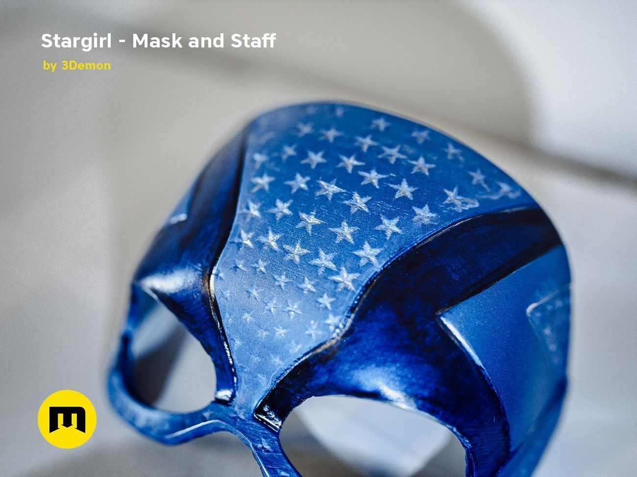 Stargirl - Mask 3D model 3D printable | CGTrader
