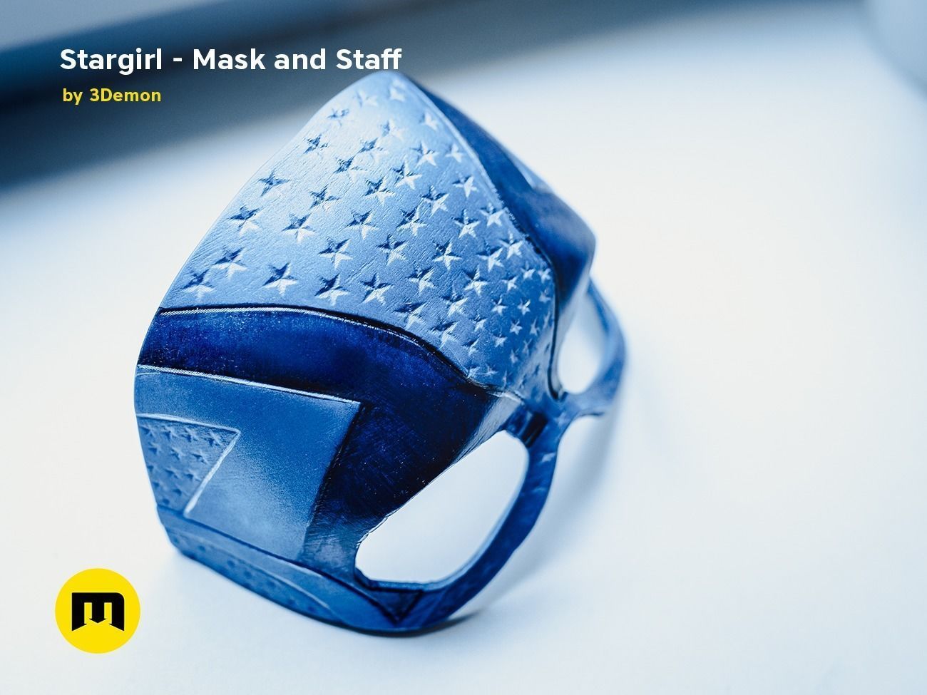 Stargirl - Mask 3D model 3D printable | CGTrader