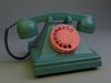 3D model Low poly phone 3D model vintage telephone VR / AR / low-poly ...
