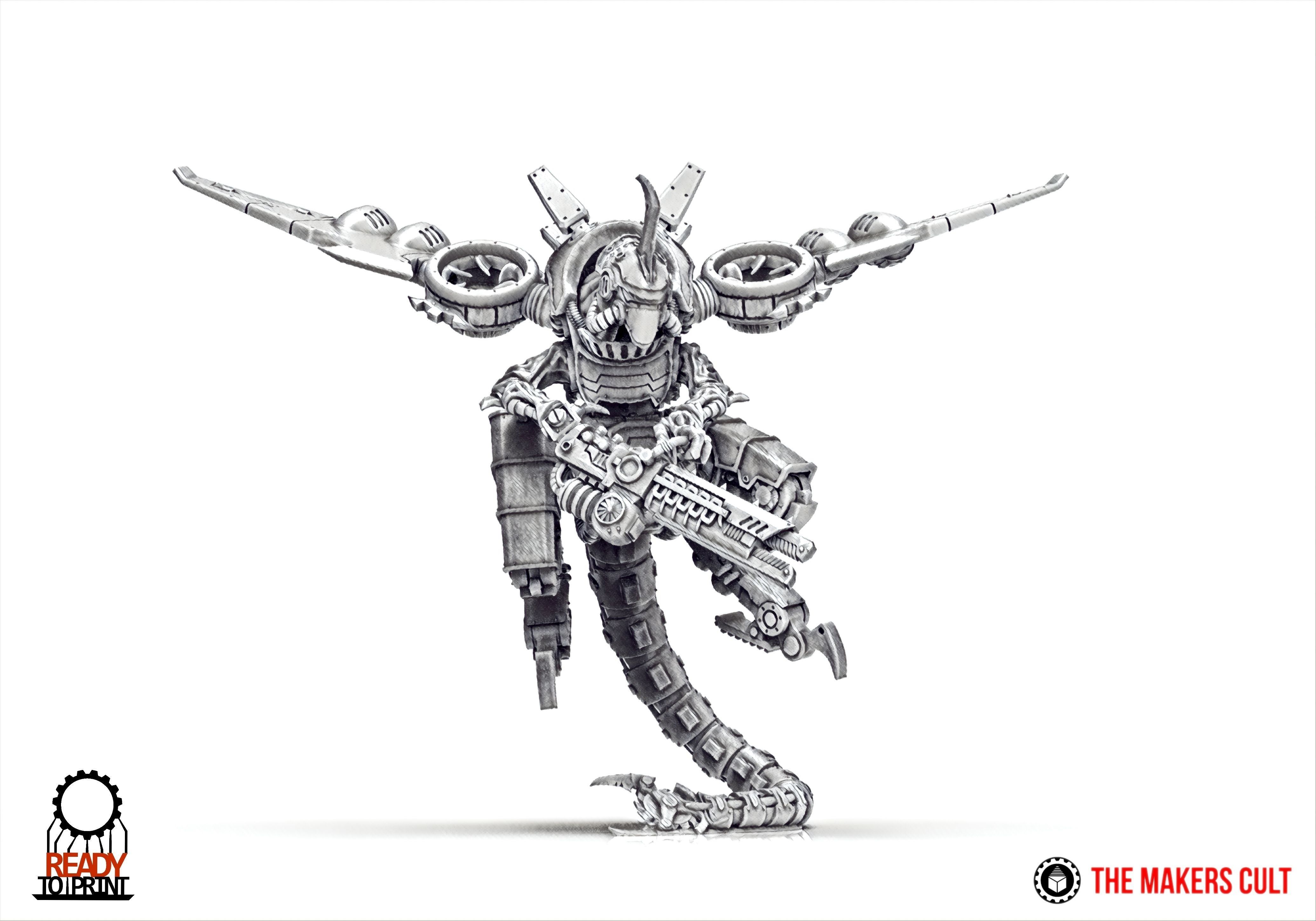 Iron Hive - Iron Lord - pack2 SkyLord and PsyLord 3D model 3D printable ...