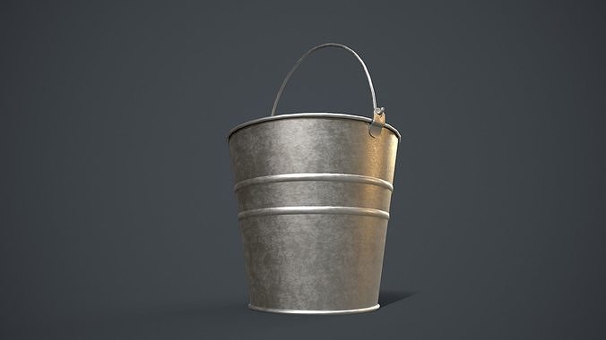 3D model New Bucket VR / AR / low-poly | CGTrader