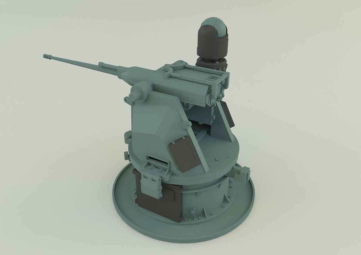 military gun tower 3D model | CGTrader