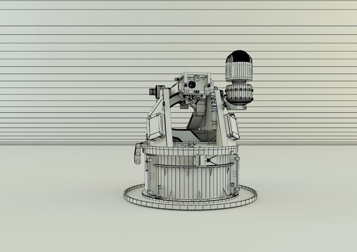 military gun tower 3D model | CGTrader