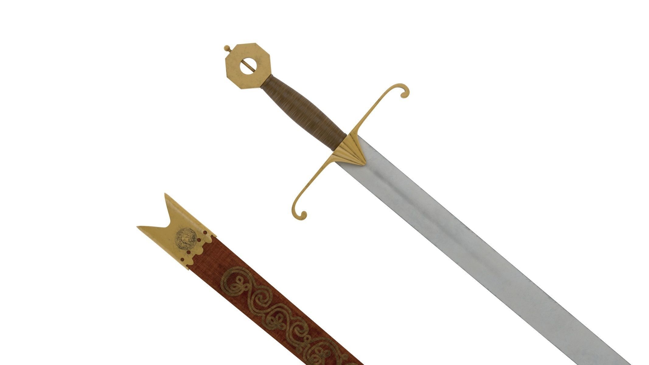 3D model Curtana Sword VR / AR / low-poly | CGTrader