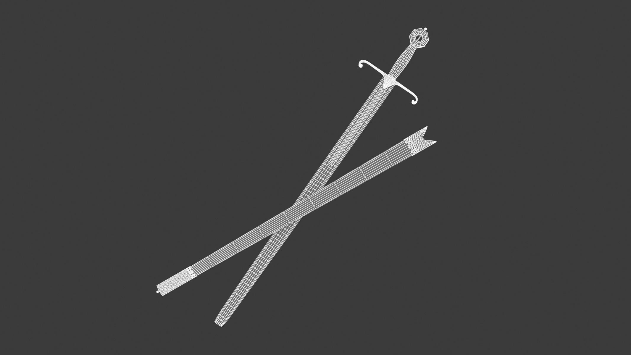 3D model Curtana Sword VR / AR / low-poly | CGTrader