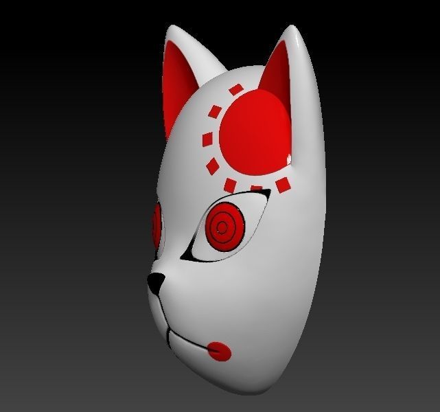 TANJIRO MASK 3D model 3D printable | CGTrader