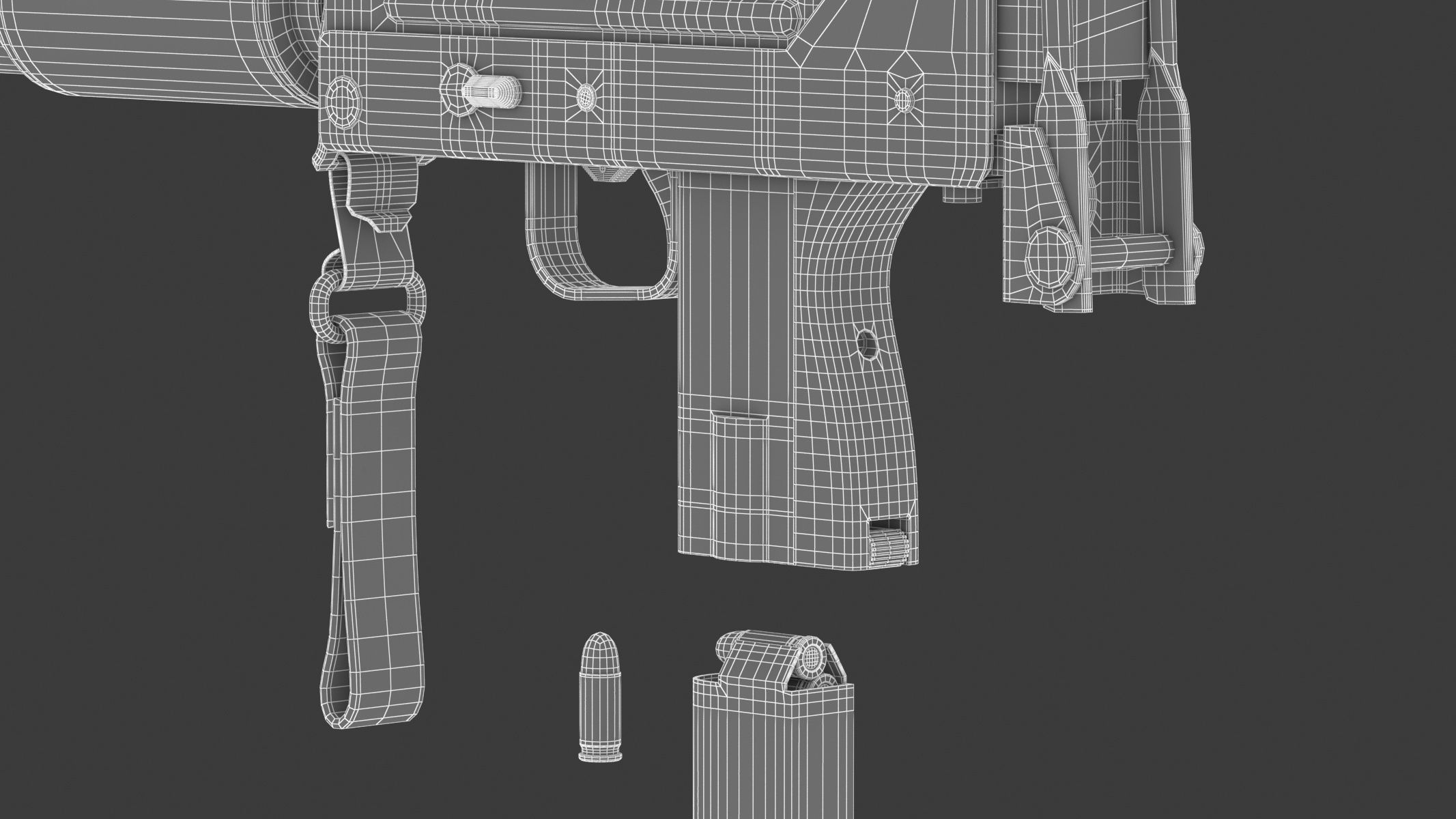 MAC-10 gun 3D model | CGTrader