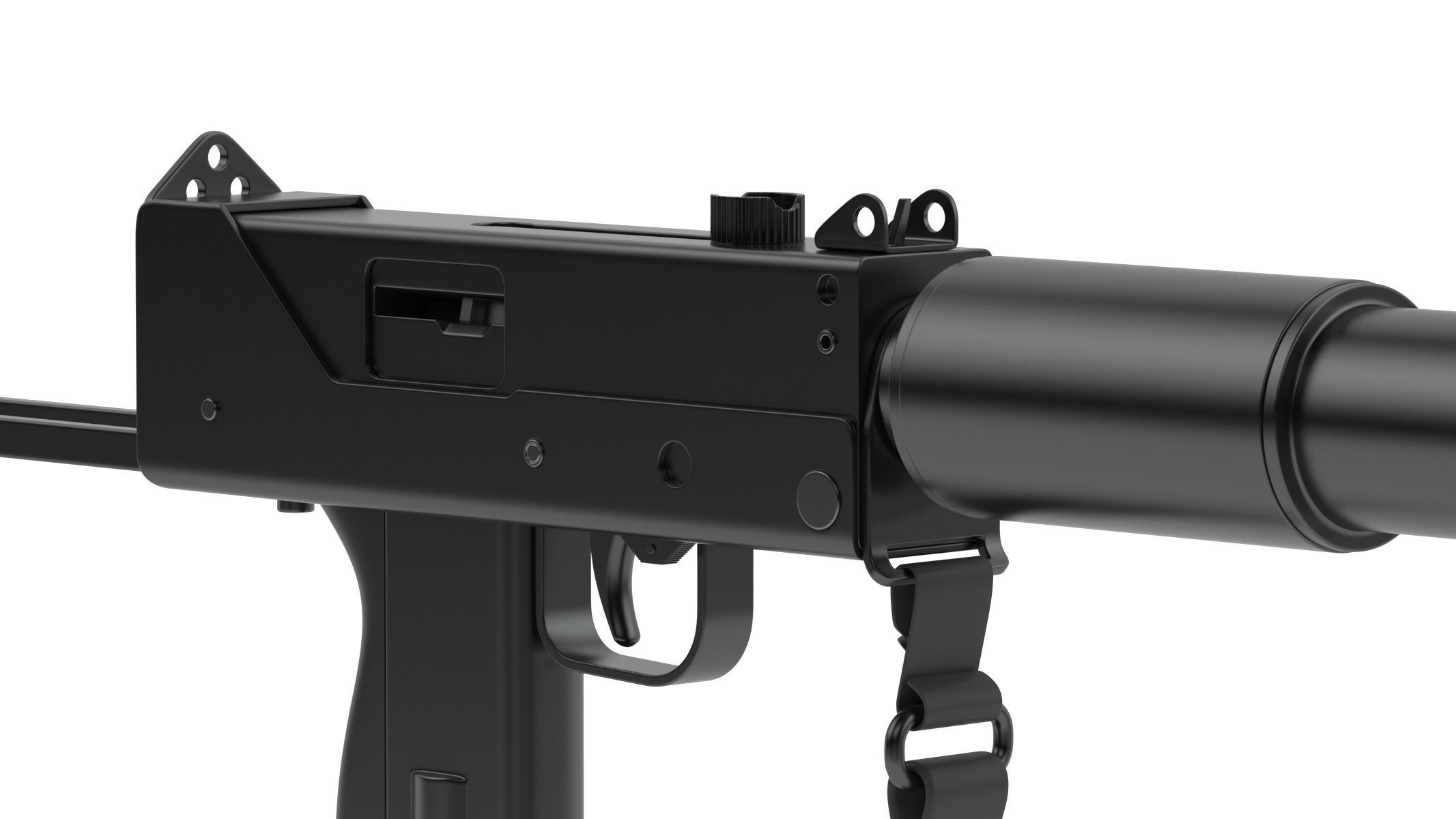 MAC-10 gun 3D model | CGTrader