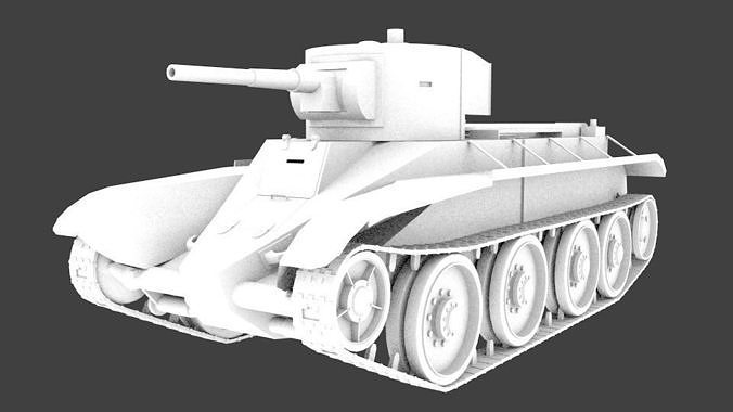 Bt- 5 basemesh free 3D model | CGTrader