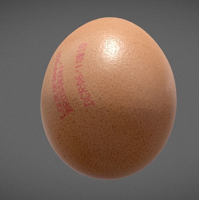 3D model Egg 3D scan VR / AR / low-poly | CGTrader