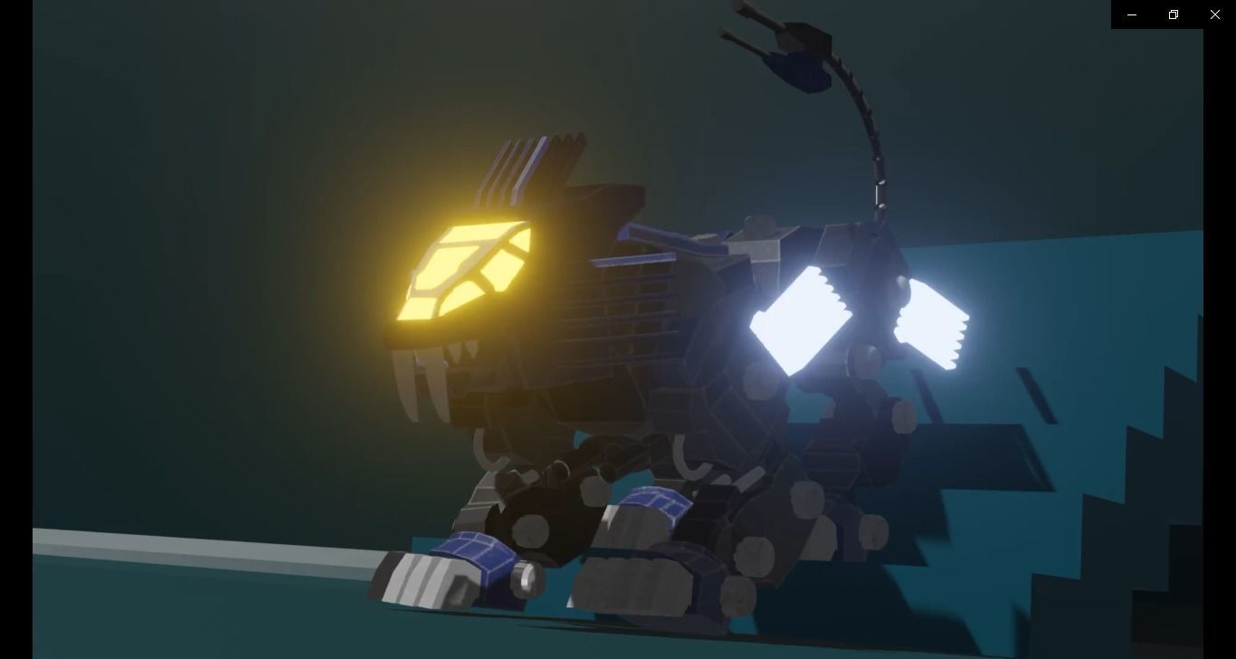 mecha tiger 3D model rigged | CGTrader